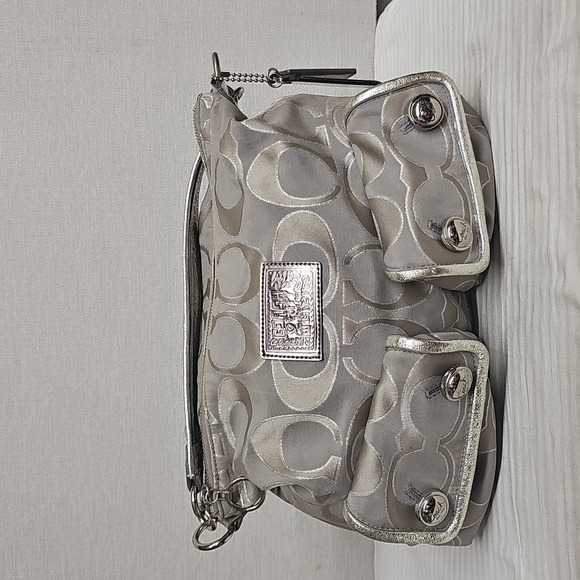 Coach | Bags | Coach Poppy Signature Shoulder Bag Bfpm300 | Poshmark